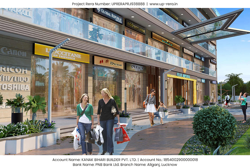 Felix Imperial commercial property in Sushant Golf City Lucknow