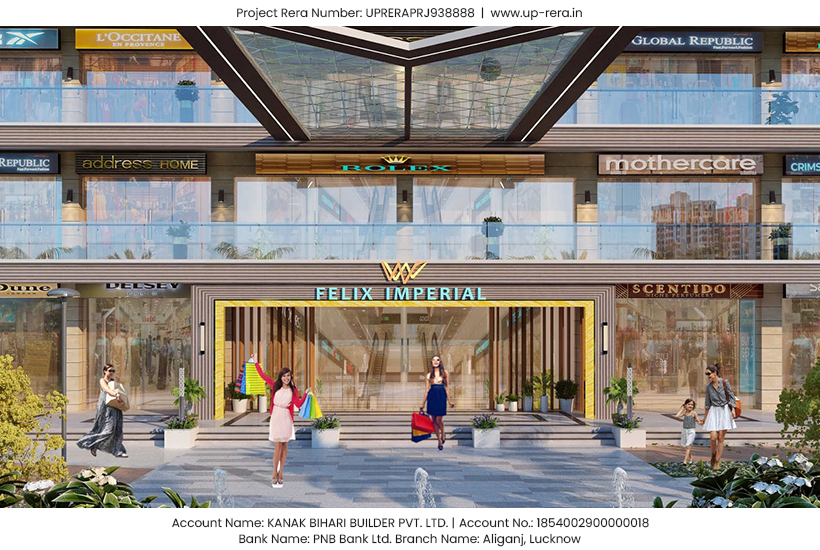 Felix Imperial commercial property in Sushant Golf City Lucknow